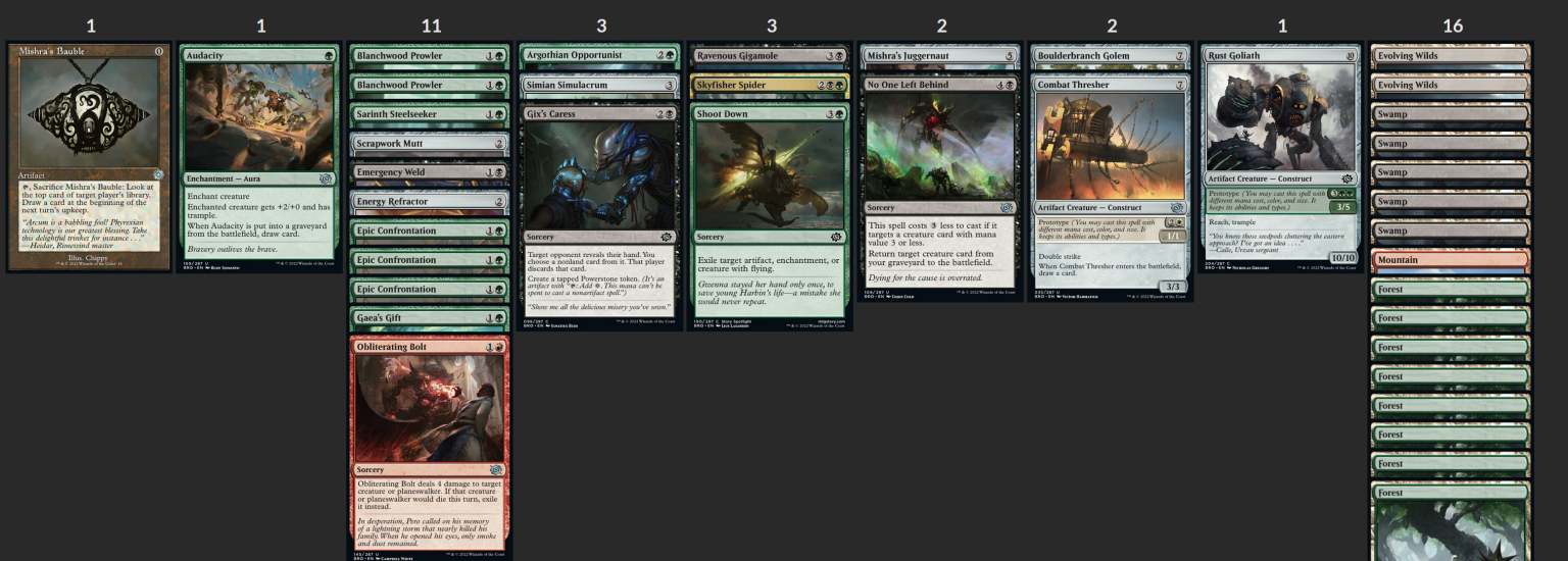 Rust Goliath Reanimator and the Evolution of BRO Draft | Quiet Speculation