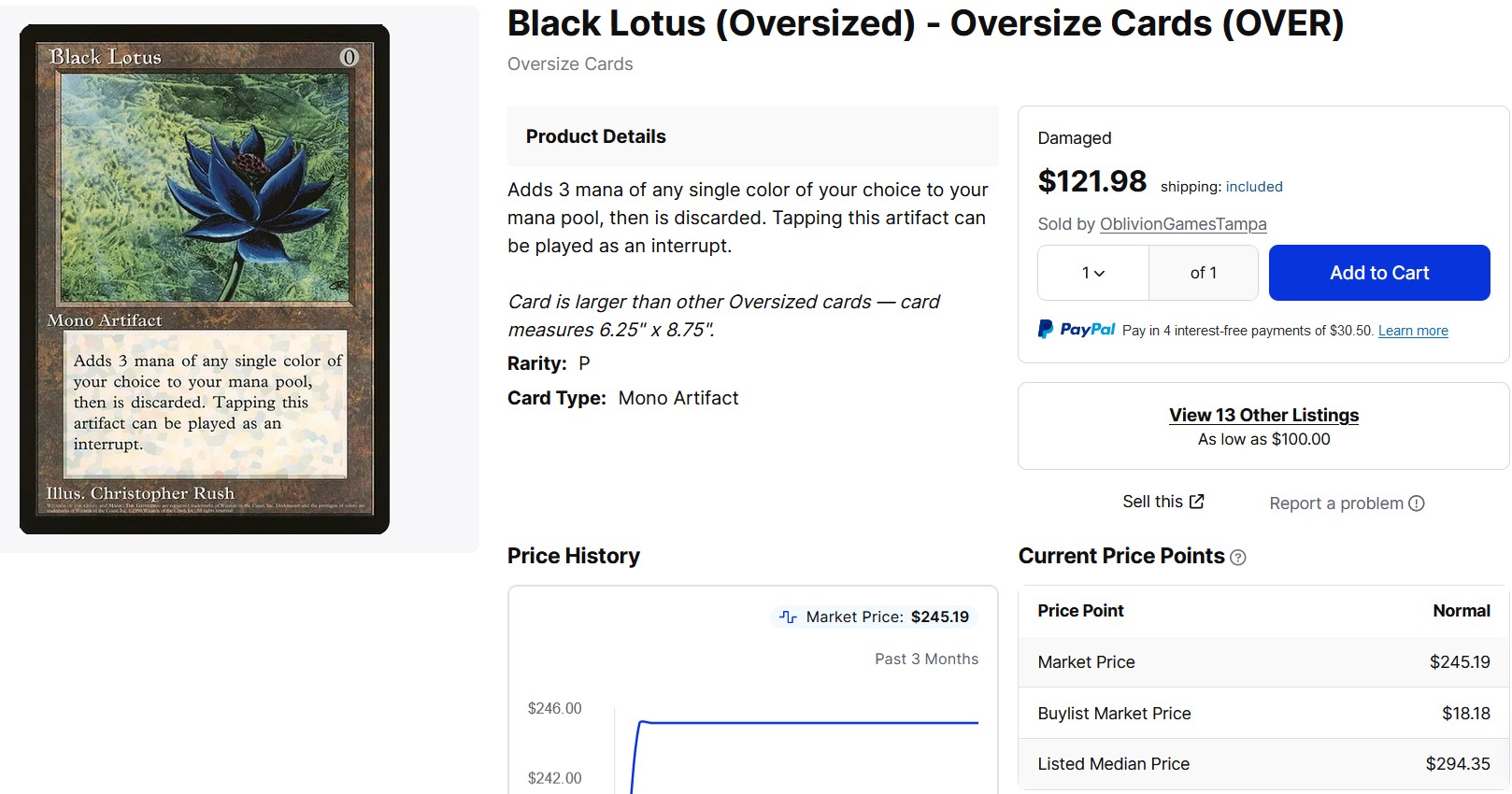 A Survey of Magic’s Oversized Cards | Quiet Speculation